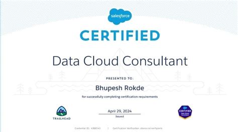 Datacloud Datacloudconsultant Salesforcecertified Bhupesh Rokde