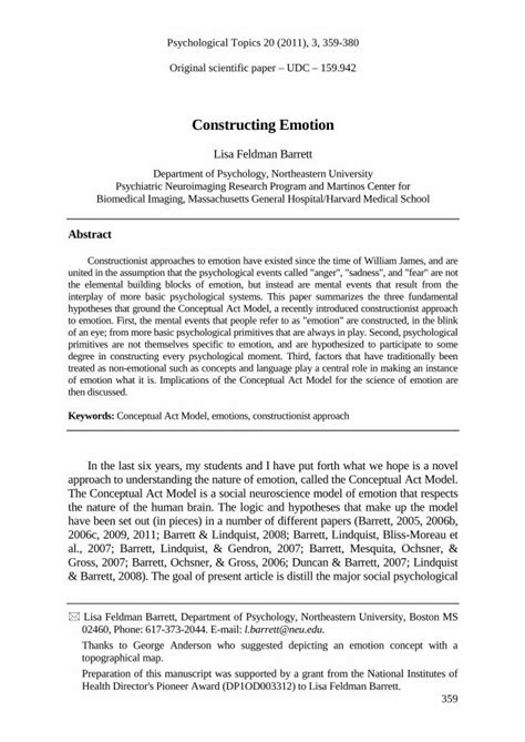 pdf constructing emotion affective science dokumen tips