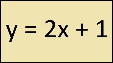 graph of the equation y 2x 1 tessshebaylo