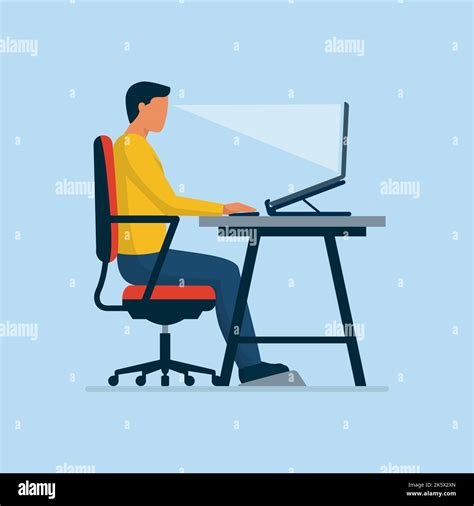 Ergonomics At Work Illustrations