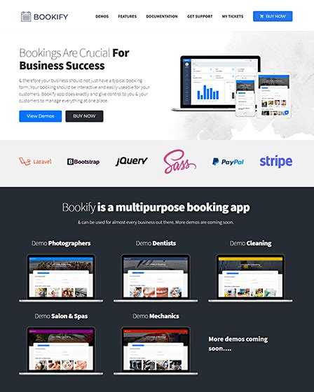 bookify online booking php script inkthemes