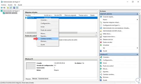 Rename Hyper V Virtual Machine With Powershell And Graphical Mode