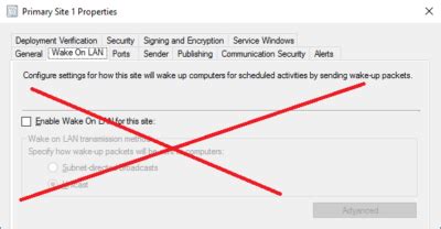 Configuring Wake On LAN For DELL Machines With ConfigMgr Deployment Research