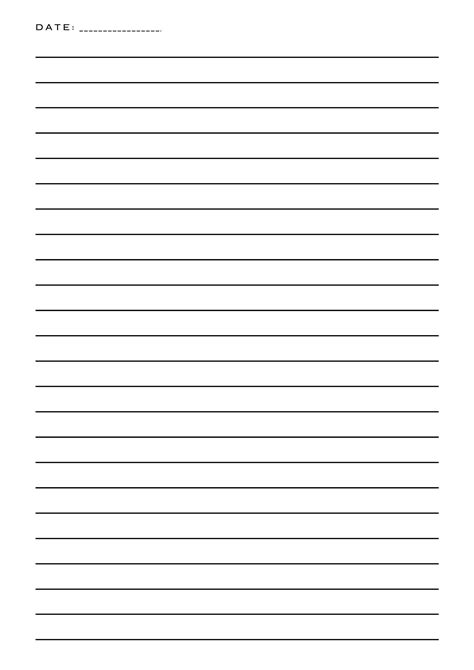 printable writing lines templates [pdf included] number dyslexia