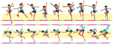 High Jump Action Sequence Stable Diffusion Online