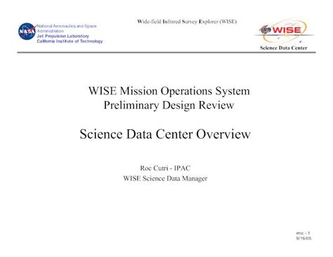 pdf science data center overviewscience data center science data