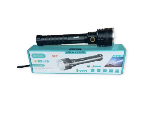 Aerbes Ab Z1185 Flashlight With 1200mah 18650 Battery Shop Today Get It Tomorrow