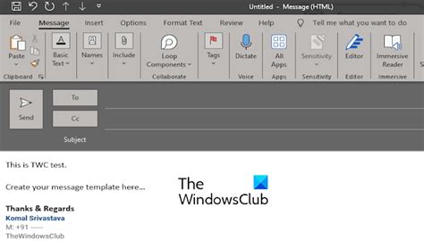 How To Create And Use Email And Message Templates In Outlook Trendradars