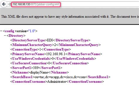 CUCMからjabber config xmlを確認ダウンロードする方法 Cisco Community