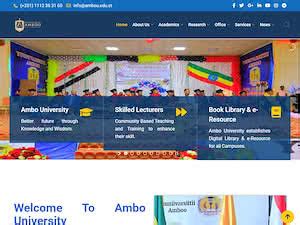 Ambo University Au 2026 Rankings Courses Tuition And Admissions