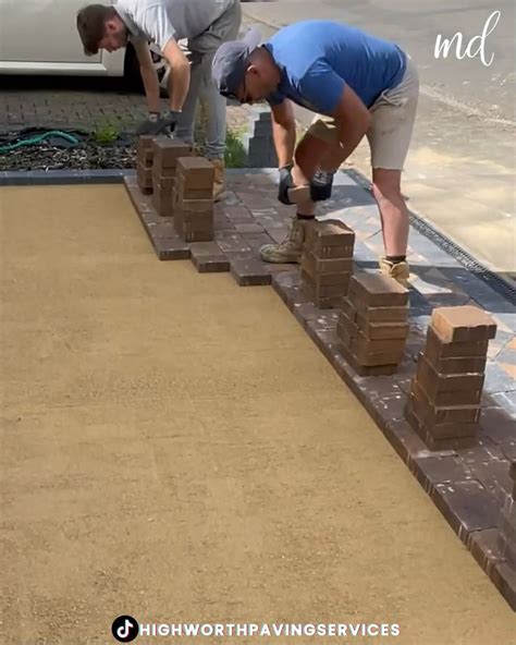 How To Lay Block Paving How To Lay Block Paving By Metdaan Diy Facebook Artofit