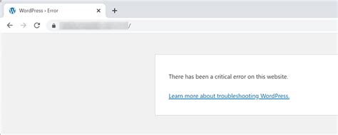 How to Fix The WordPress Critical Error : 3 Easy Way