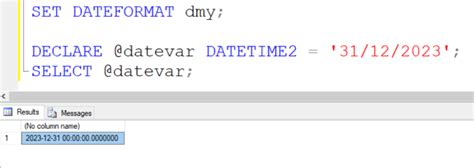 chuyển đổi kiểu định dạng ngày tháng năm trong sql server cao Đẳng