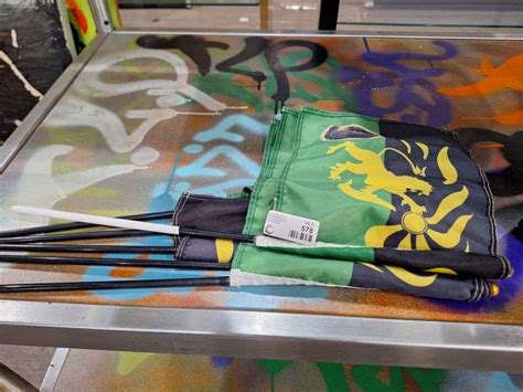 Six Mini Flags Sierra Auction Management Inc