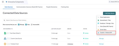 Create A Manual Custom Data Source