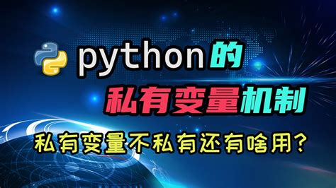 【python】加俩下划线就私有了？聊聊python的私有变量机制。为什么说它不是真的私有变量？ youtube