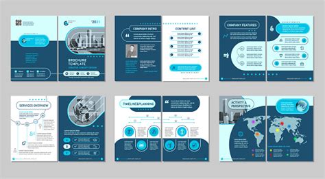브로셔 크리에이티브 디자인 다목적 템플릿에는 표지 뒤 및 내부 페이지가 포함됩니다 인포그래픽에 대한 스톡 벡터 아트 및 기타 이미지 인포그래픽 설계도 책자 Istock