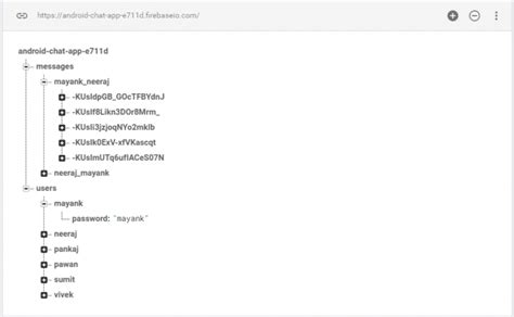 android real time chat application using firebase tutorial