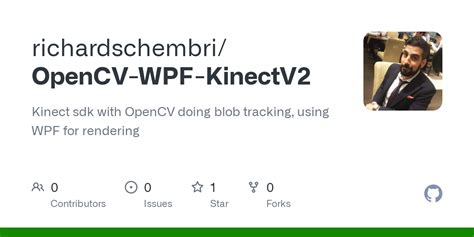 GitHub Richardschembri OpenCV WPF KinectV Kinect Sdk With OpenCV Doing Blob Tracking Using