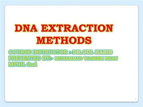 Dna Quantification Pdf