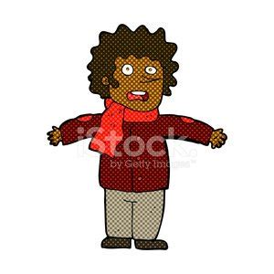 Comic Cartoon Surprised Man Stock Vector Royalty Free Freeimages