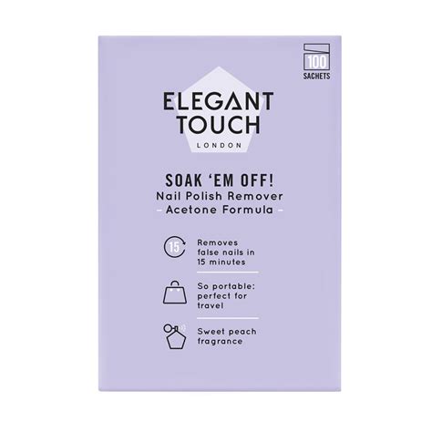 Et Soak Em Off Acetone Sachets British Chemist