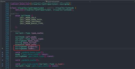The `get` And `set` Nodes Of The Visual Script Did Not Work Correctly · Issue 65967