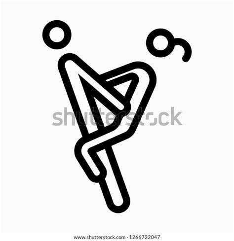 Outline Sex Position Pixel Perfect Vector Stock Vector Royalty Free 1266722047 Shutterstock