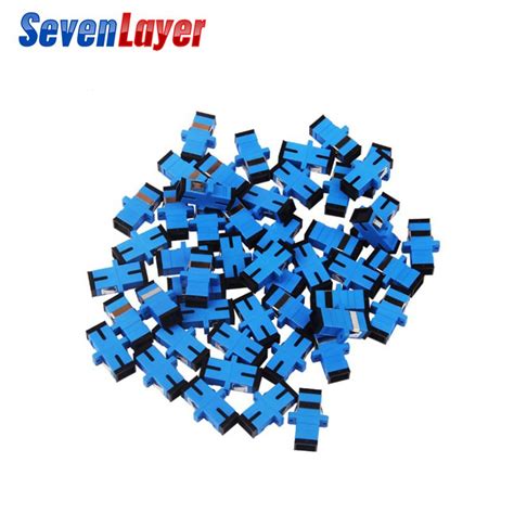 Sc Sc Upc Flange Fiber Coupler Fiber Optic Adapter Optical Simplex Mode Sc Sc Fiber Flange Upc