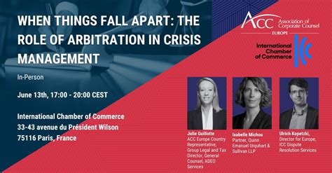 Looking Forward To Speaking At The Event Organized By Acc Europe And The… Isabelle Michou