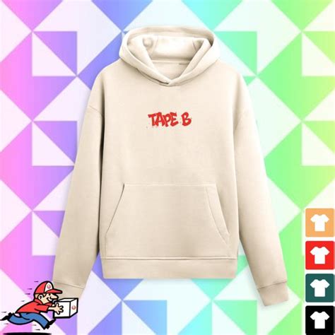 Tape B Merch Store Tape B Drippin Hoodie Bone Newest Fashion Trends
