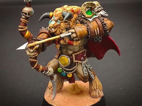 D Printable Minotaur Hunter Bear By Bite The Bullet