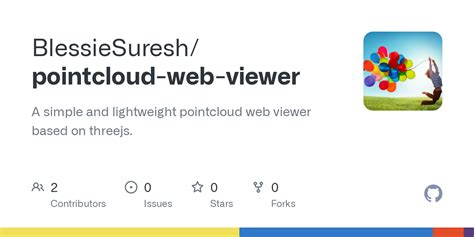 Github Blessiesuresh Pointcloud Web Viewer A Simple And Lightweight Pointcloud Web Viewer