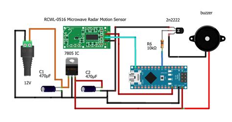 Arduino Rcwl 0516 Microwave Sensor Or The Dfrobot Digital Microwave Sensor V20