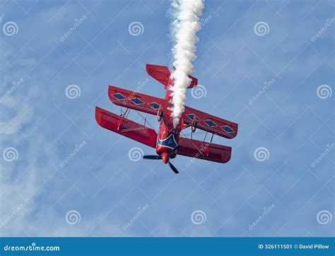 Brian Correll Piloting His N340bf Pitts S2s Acrobatic Biplane In The Airshow July 4th At Grand