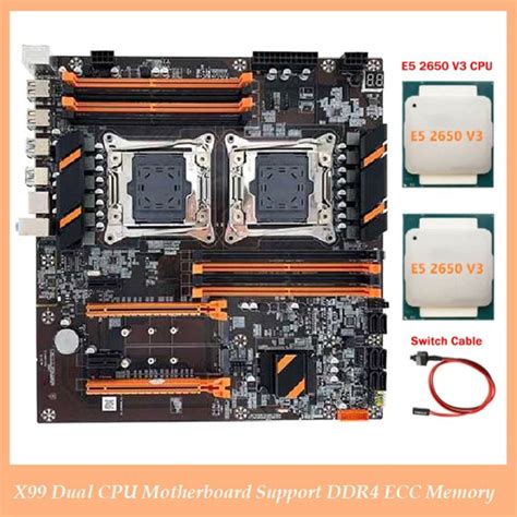 X Dual Cpu Motherboard Lga Motherboard Support Ddr Ecc Memory Computer Motherboard Xe