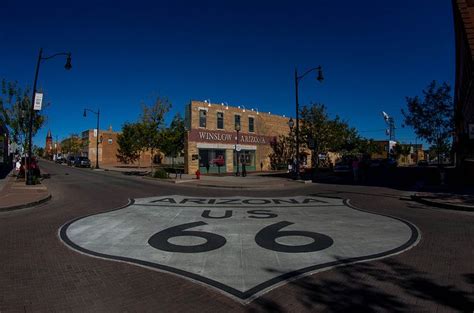 Winslow Arizona Route 66 Road Trip Arizona Route 66