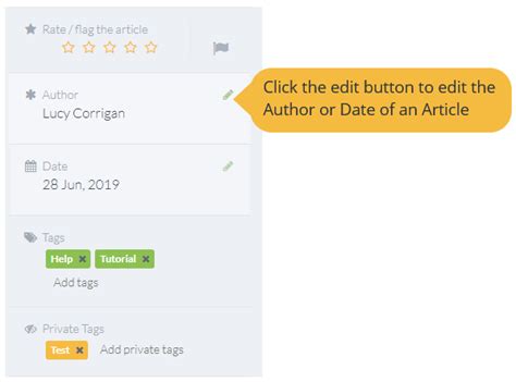 Changing The Author Or Date Hail Help And FAQ