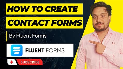 how to create contact form in wordpress contact form with fluent