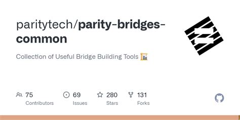 github paritytech parity bridges common collection of useful bridge