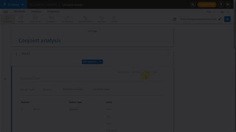 Conjoint Analysis Concept Simulator Questionpro Help Document
