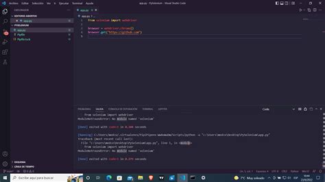 Modulenotfounderror No Module Named Selenium Python Code With