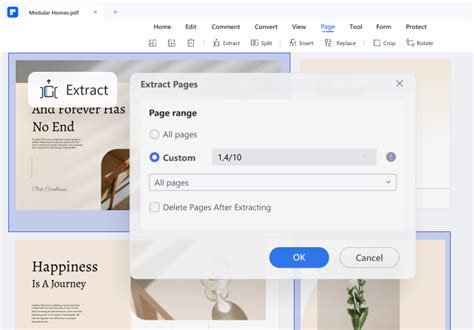 Organize PDF Pages With PDFelement