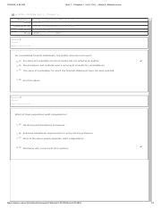 Quiz 1 - Chapters 1 2 & 3 1% -- Week 5 Attempt review.pdf - 10/28/22 6:34 AM Quiz 1 - Chapters 1 ...