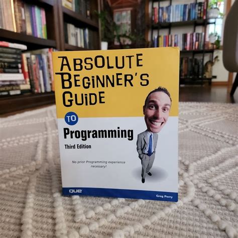 absolute beginner s guide to programming by greg perry paperback