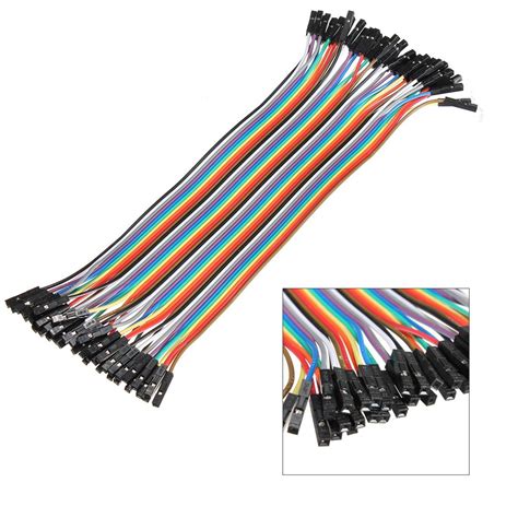 Female To Female Jumper Wire Arduino Jumper Wire F F 40pcs Daraz Pk