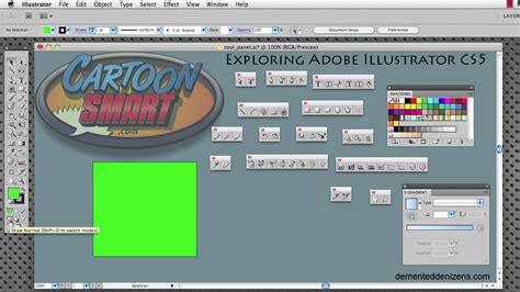 Tools Panel Exploring Adobe Illustrator CS5 Tutorial Series YouTube