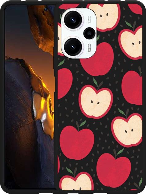 Cazy Hoesje Zwart Geschikt Voor Poco F Appels Bol