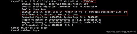 linux pcie sr iov配置 sriov linu csdn博客