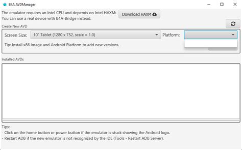 Install Avd B4x Programming Forum